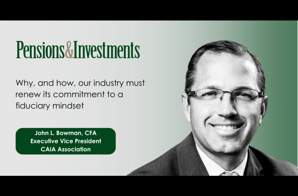 CAIA - Chartered Alternative Investment Analyst Association